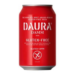 Estrella Damm, Daura Glutenfri 33 cl. Can